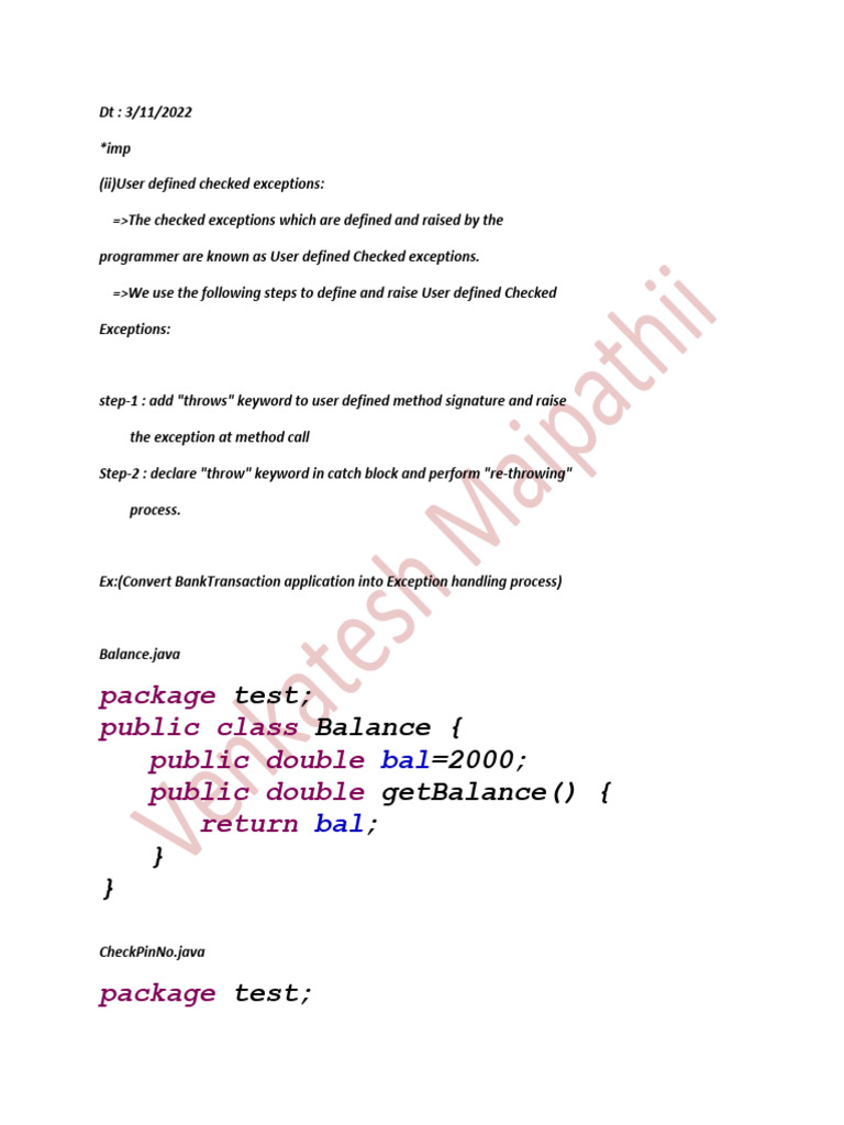 Class Running Notes 3st Nov Pdf Computer Programming Control Flow