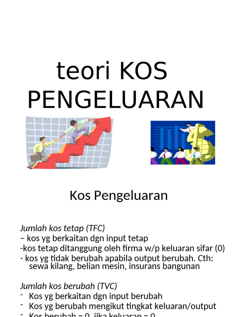 Kos Pengeluaran | PDF