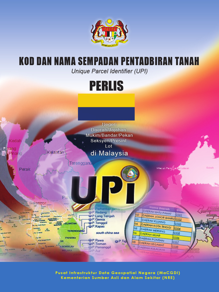 Kod Dan Nama Sempadan Pentadbiran Tanah - Perlis | PDF