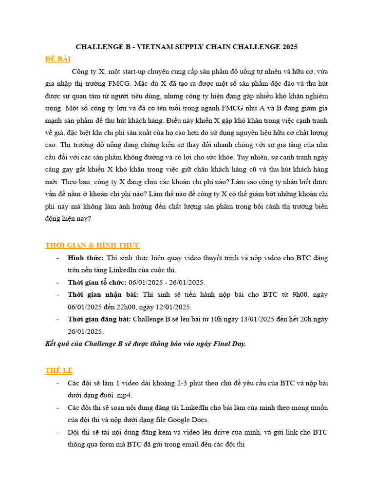 Challenge B | PDF