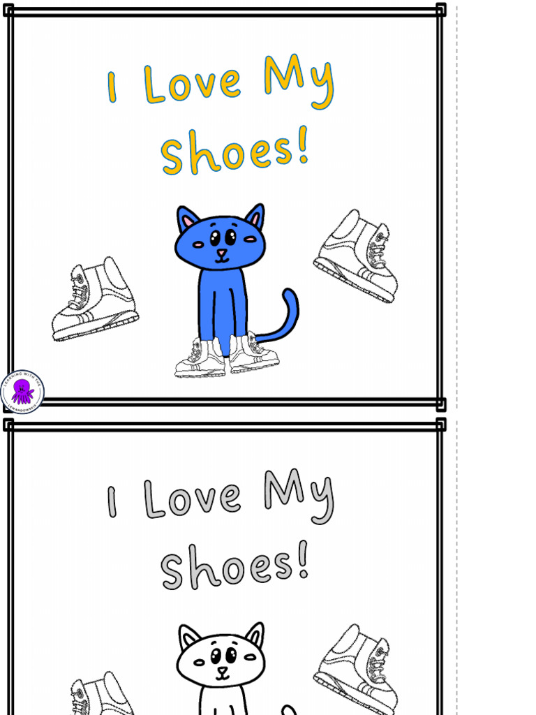 Pete the Cat Shoe Colors Activity | PDF
