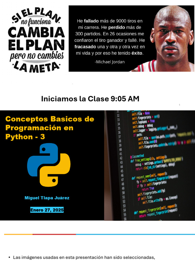 Repaso Programacion Python 3 S3 D | PDF