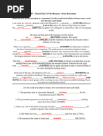 Argumentative Essay Vocabulary Guide | PDF | Argument | Evidence