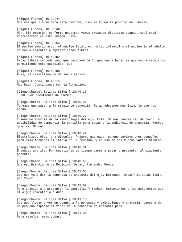 Meeting Saved Closed Caption | PDF | Rasgos faciales | Órganos sensoriales