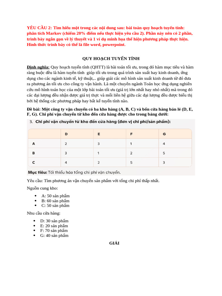 Định-nghĩa-Quy-hoạch-tuyến-tính-tính-QHTT | PDF