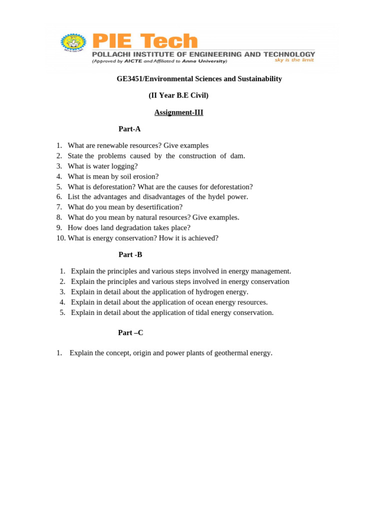 EVS Assignment 3 | PDF