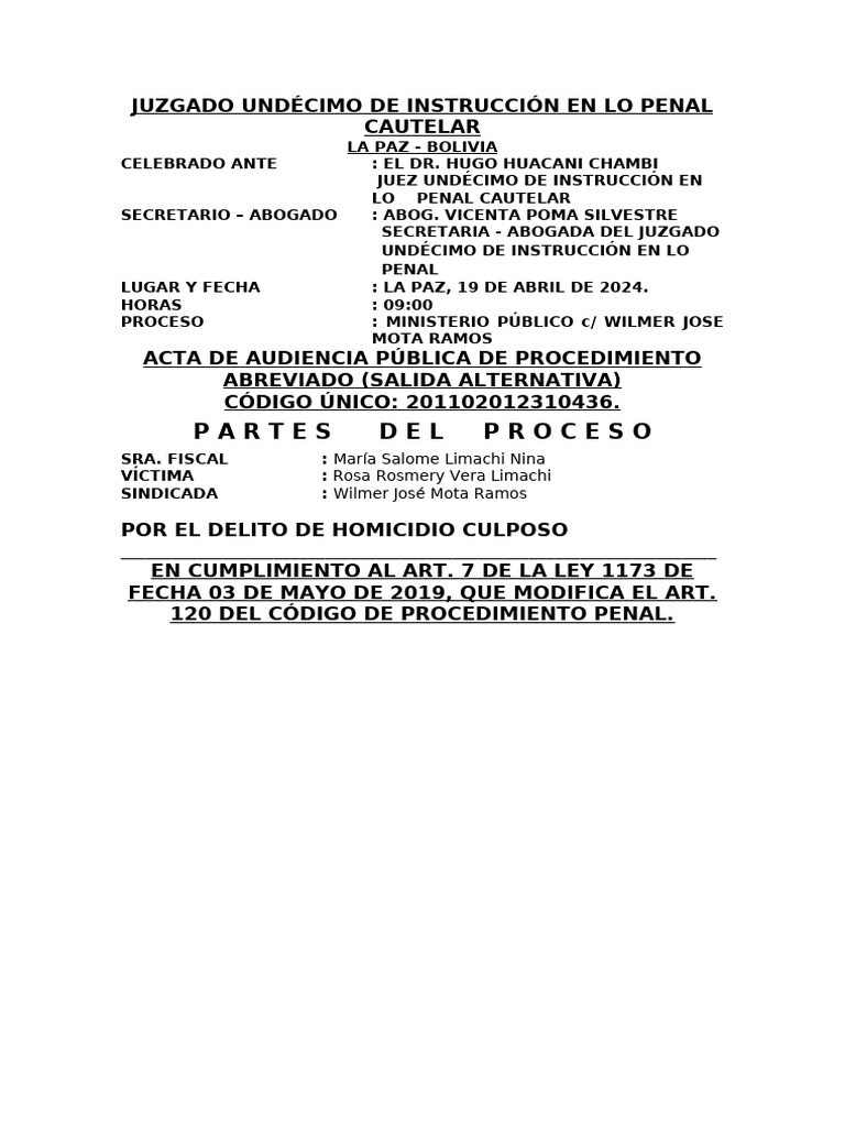 Punteo Resolución 141 - Wilmer Mota Ramos | PDF