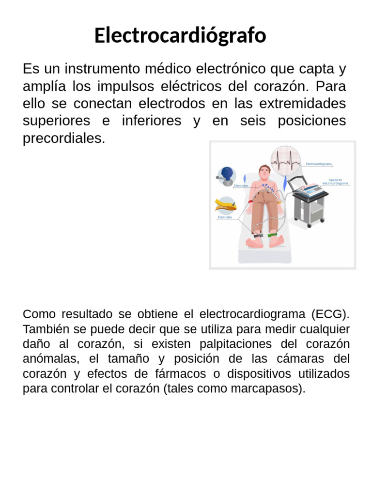 Electrocardiógrafo | PDF