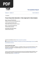 Data Saturation in Qualitative Research | PDF | Qualitative Research ...