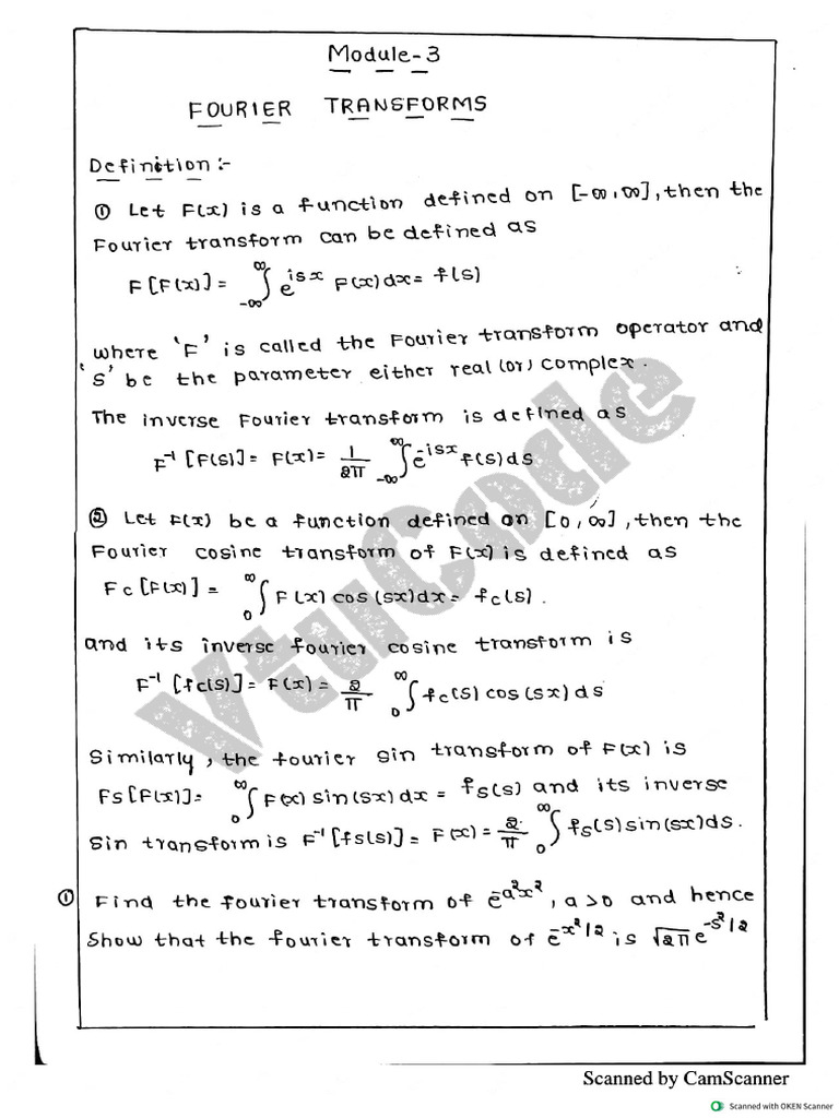 @Vtucode.com Module 3 2021 Scheme 21MAT31 | PDF
