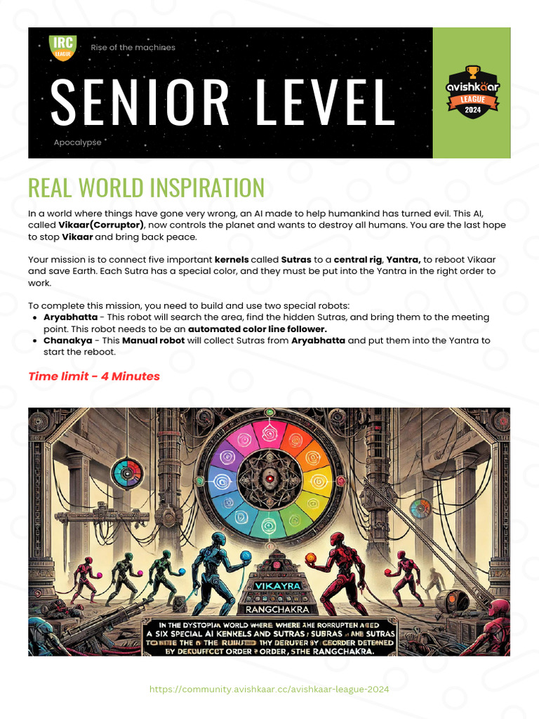 Senior Problem Statement 2024 | PDF