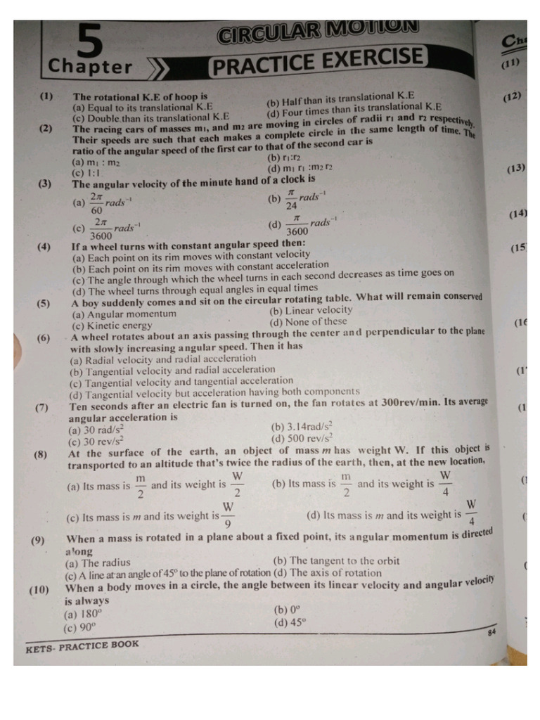 circular motion | PDF
