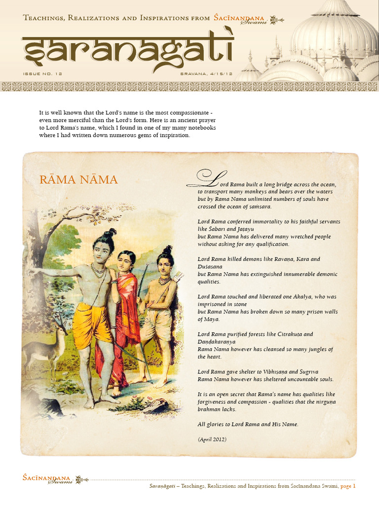 The Power of Räma Näma | PDF | Rama | Religious Belief And Doctrine