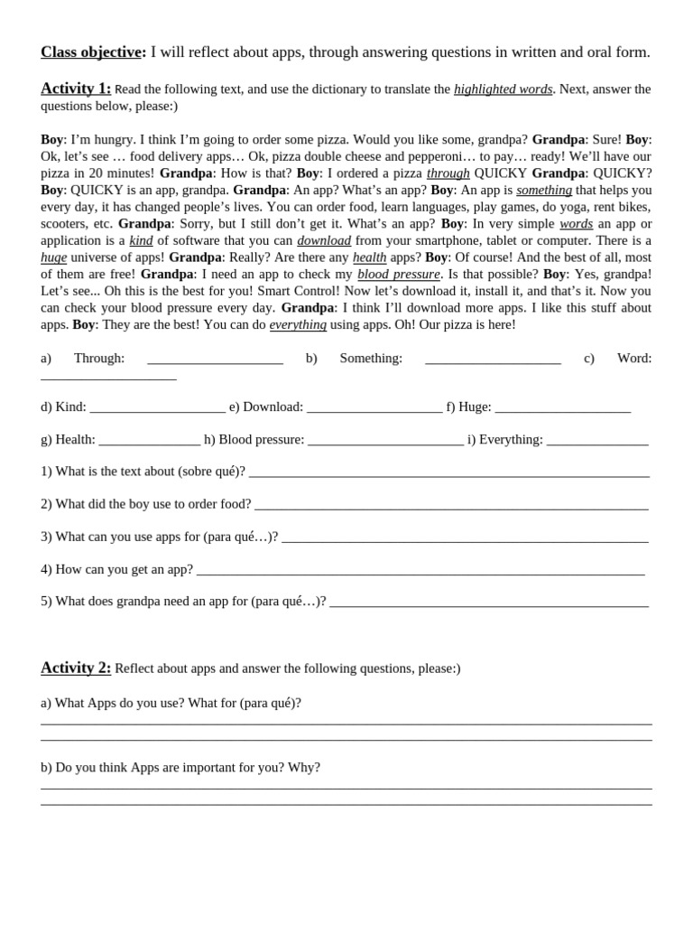 Apps Handout | PDF | Software | Mobile Computers
