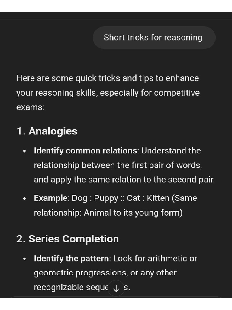 Short Tricks For Aptitude and Reasoning | PDF