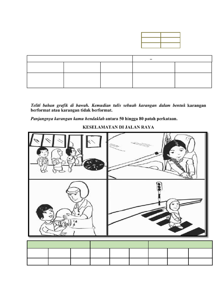 BORANG JSI - Bahasa Melayu Tahun 4 | PDF