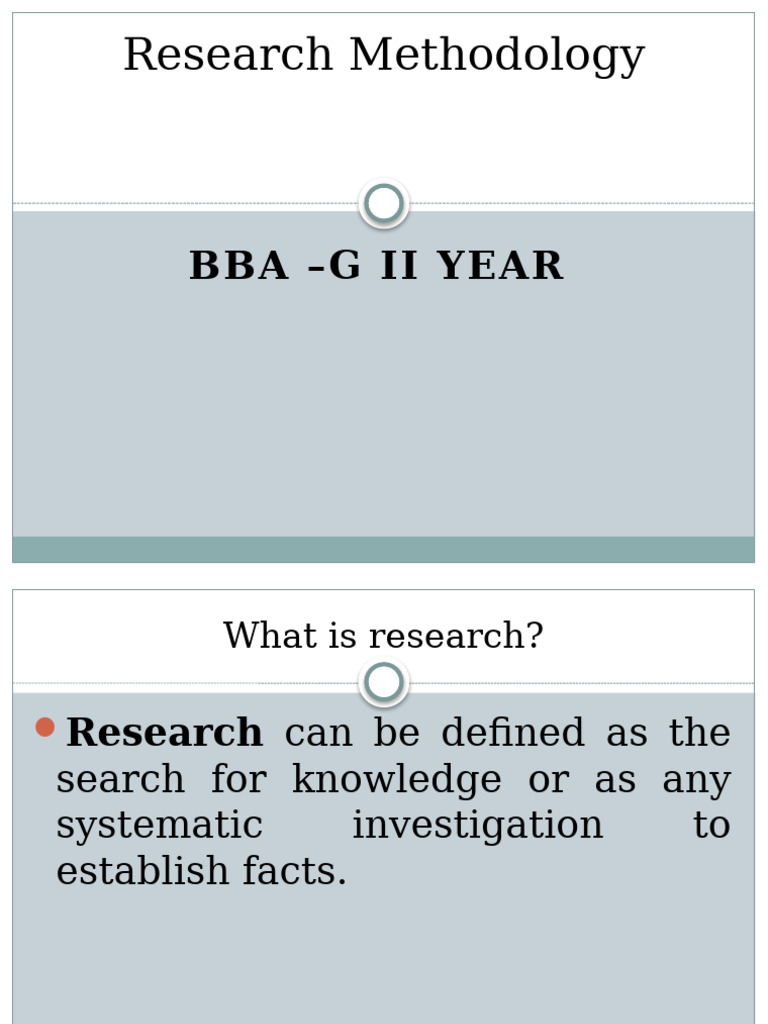 Research Methodology (1) | PDF | Sampling (Statistics) | Hypothesis
