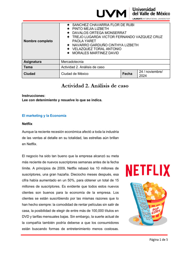 A2 Mdo | PDF | Netflix | Streaming Media