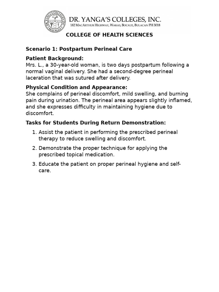 Nursing Scenarios: Patient Care Techniques | PDF | Intravenous Therapy ...