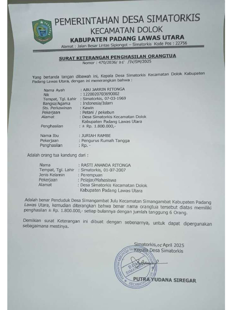 SUKET PENGHASILAN | PDF