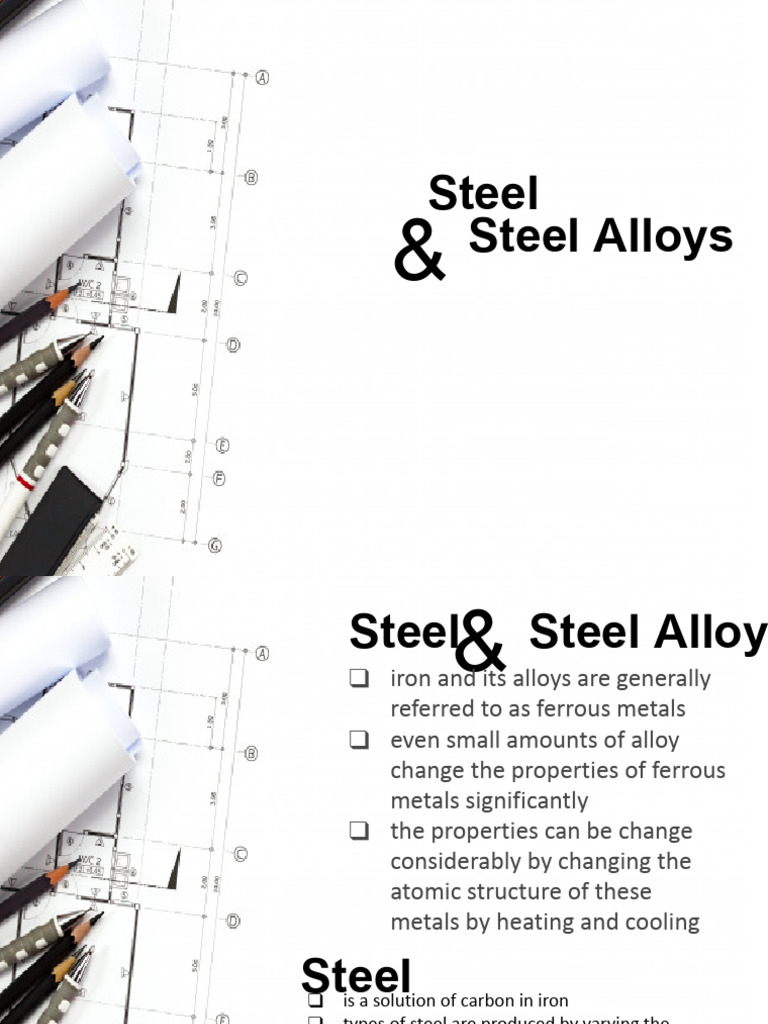 Understanding Steel and Alloys Properties | PDF | Steel | Alloy