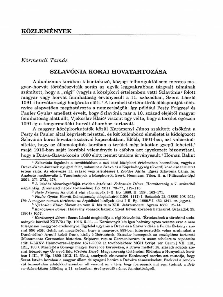 Kormendi Szazadok - 2012-381-400 | PDF