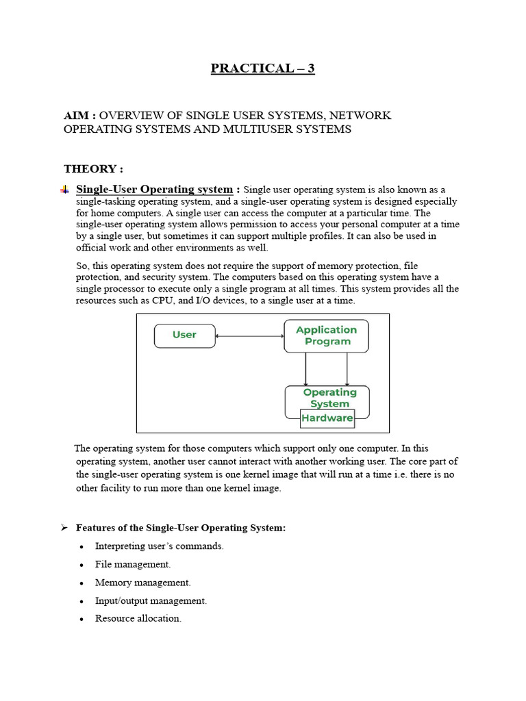PRACTICAL 3 os | PDF | Operating System | Computer Network