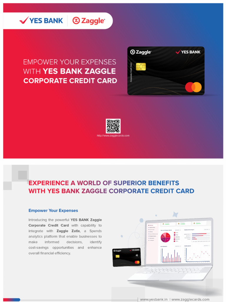 Zaggle YesBank - Corporate Card | PDF