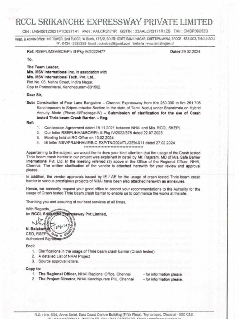 MBCB Proposal - Conventional Vs Crash Tested - PKG-4 | PDF