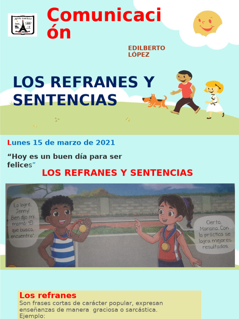 Comunicación - Refranes | PDF