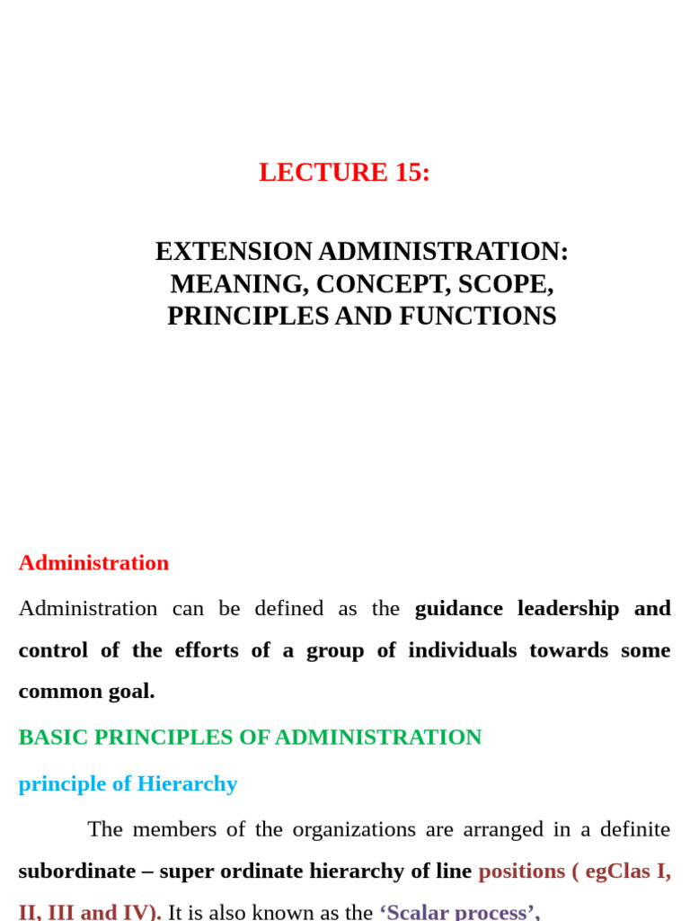 Aex 102 Lecture 15-1 | PDF | Organizational Behavior | Business