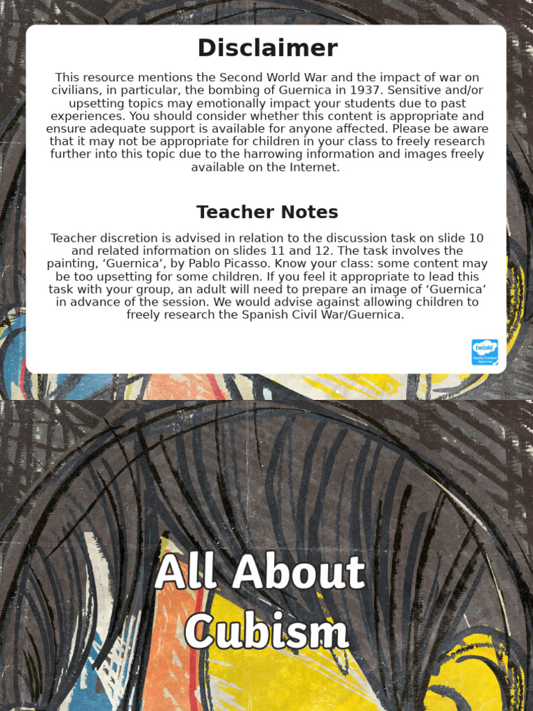 T Ad 1656879435 Ks2 All About Cubism Powerpoint Ver 1 | PDF | Cubism ...