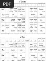 Time Table 2023-24 | PDF