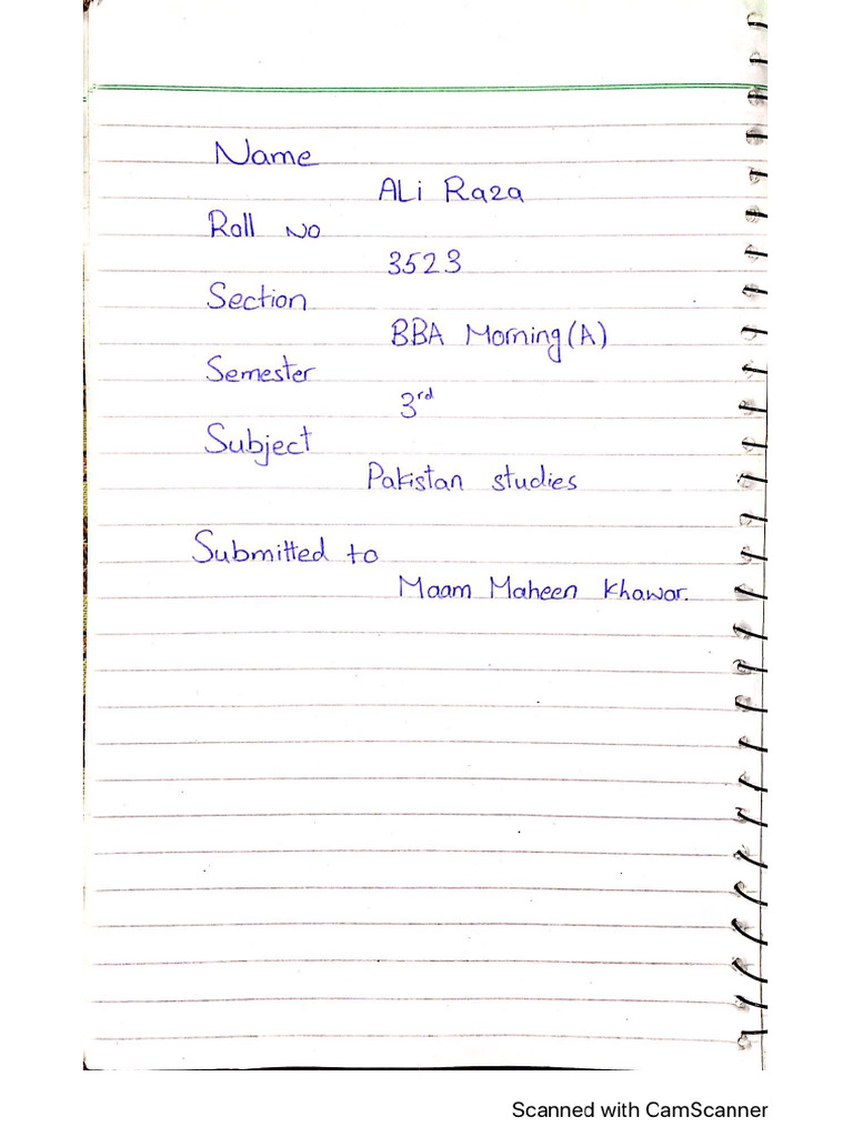 Pak Studies | PDF