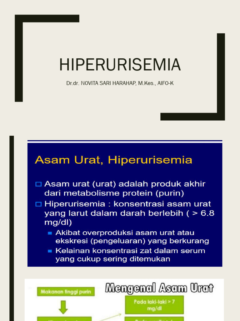 Hiperurisemia 2022 | PDF