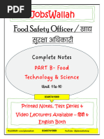 FSSAI Complete Notes | PDF | Food Safety