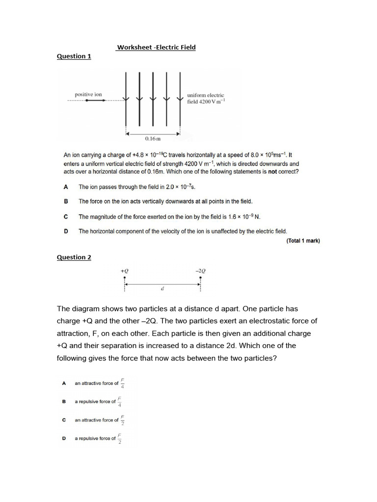 Chapter-1 Worksheet Cbse | PDF