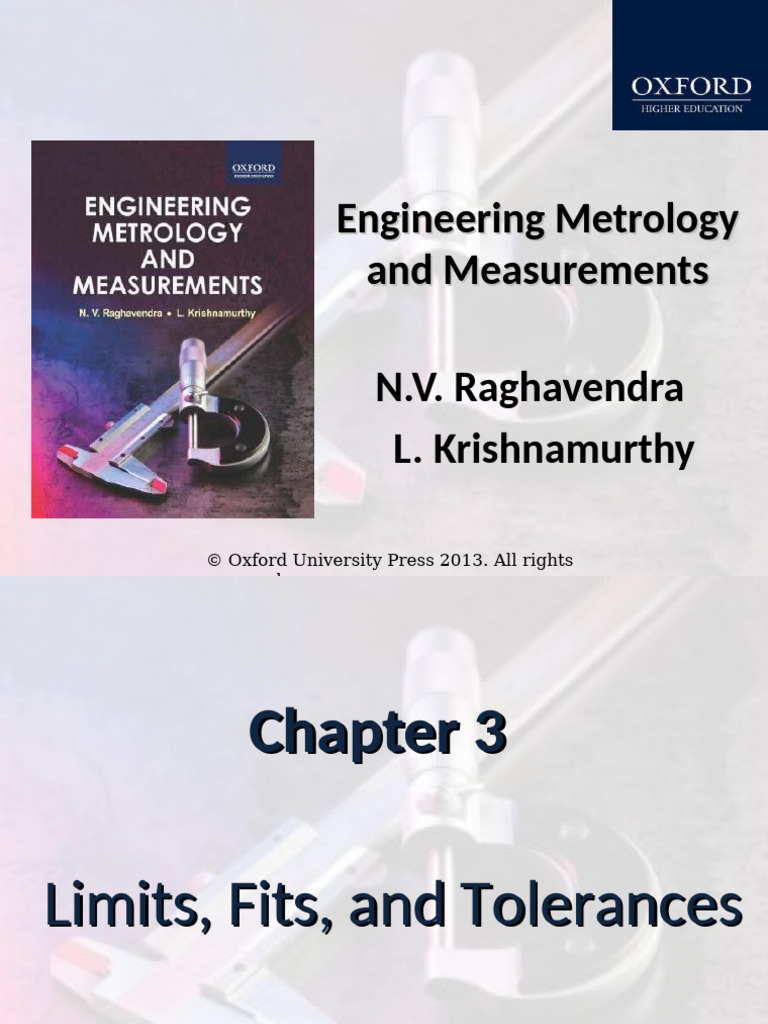 3-Limits, Fits, and Tolerances | PDF | Engineering Tolerance | Mechanical Engineering