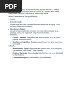 Schedule III Balance Sheet Format | PDF | Balance Sheet | Equity (Finance)