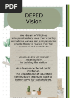 DepEd Vision, Mission, and Core Values | PDF