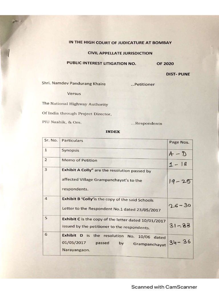 PIL NO 04 OF 2022 NAMDEV KHAIRE VS NHAI AND ORS_compressed | PDF