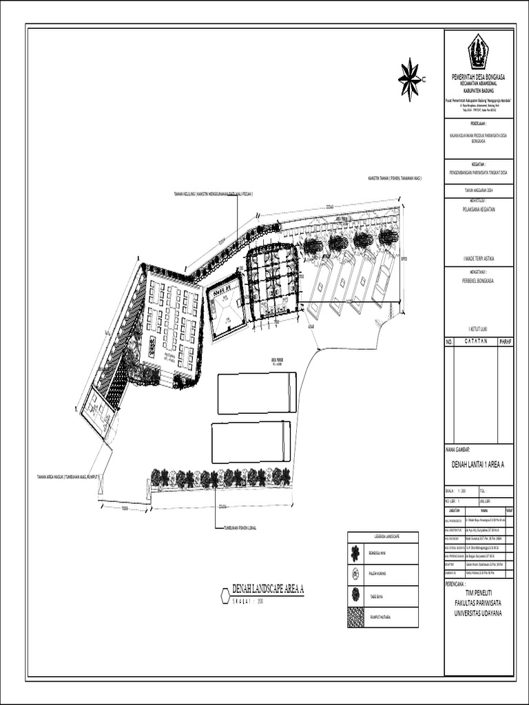 Denah Landscape Area A | PDF