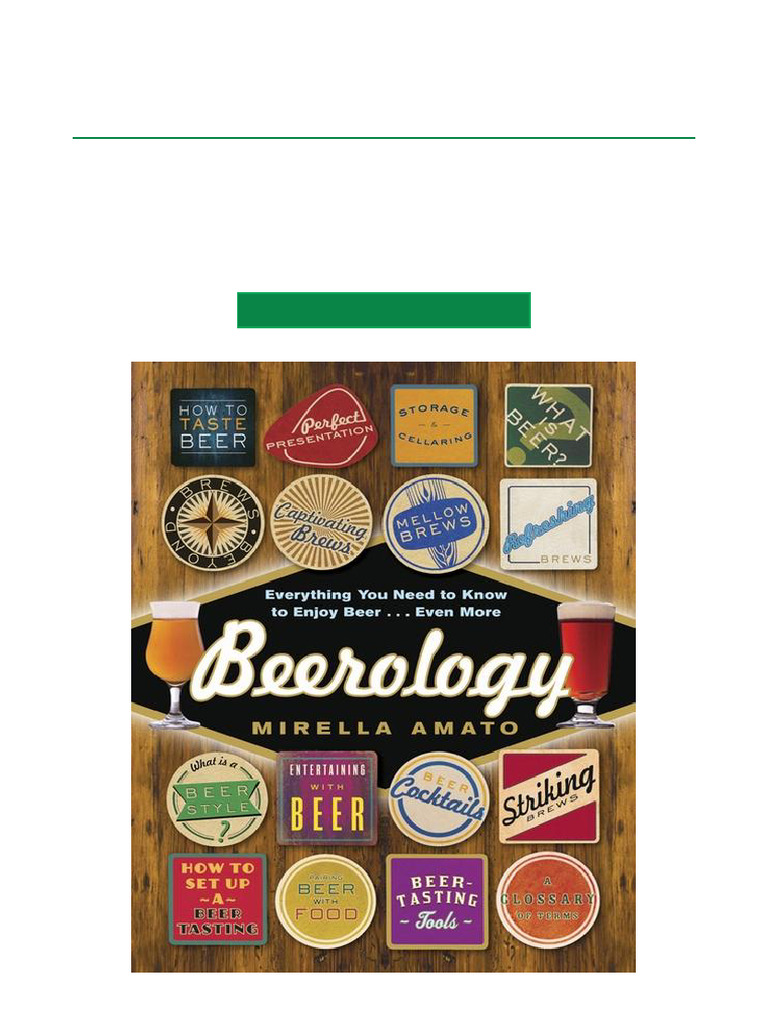 Beerology: A Guide to Beer Appreciation | PDF | Brewing | Hops