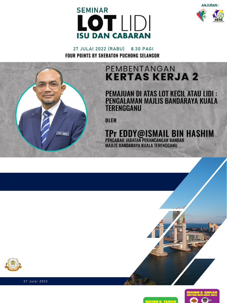 KERTAS 2 - Pemajuan Di Atas Lot Kecil Atau Lot Lidi - Pengalaman MBKT-1 ...