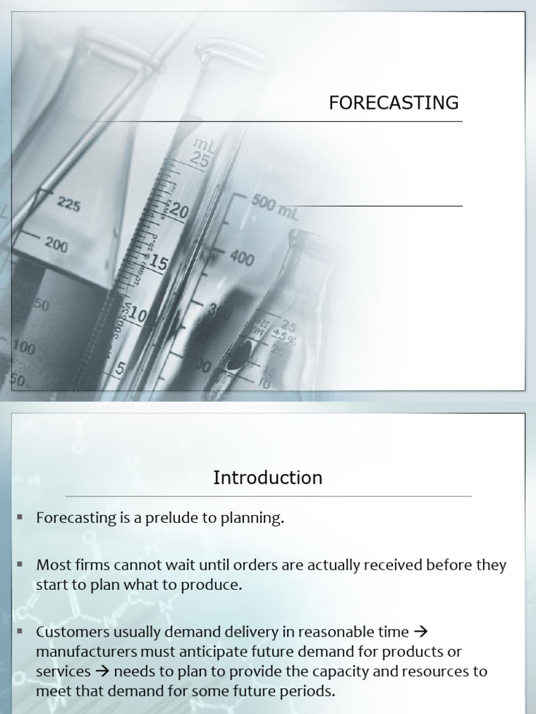 Effective Demand Forecasting Techniques | PDF | Forecasting | Errors And Residuals