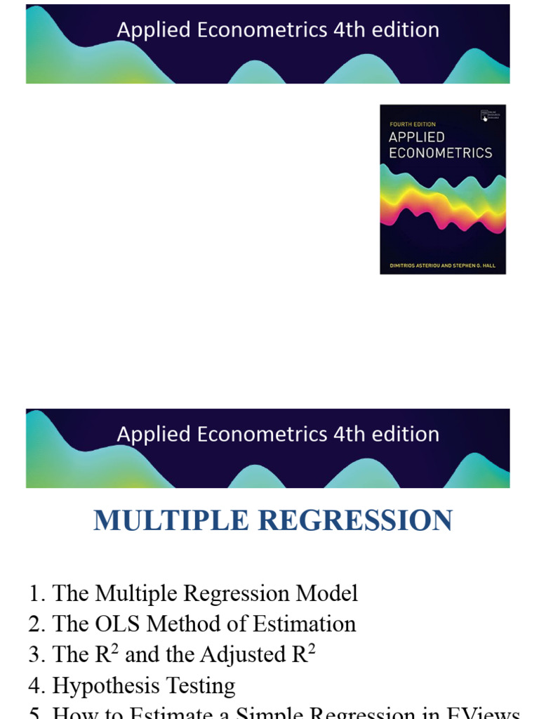 Chapter 4.pptx | PDF | Linear Regression | Regression Analysis