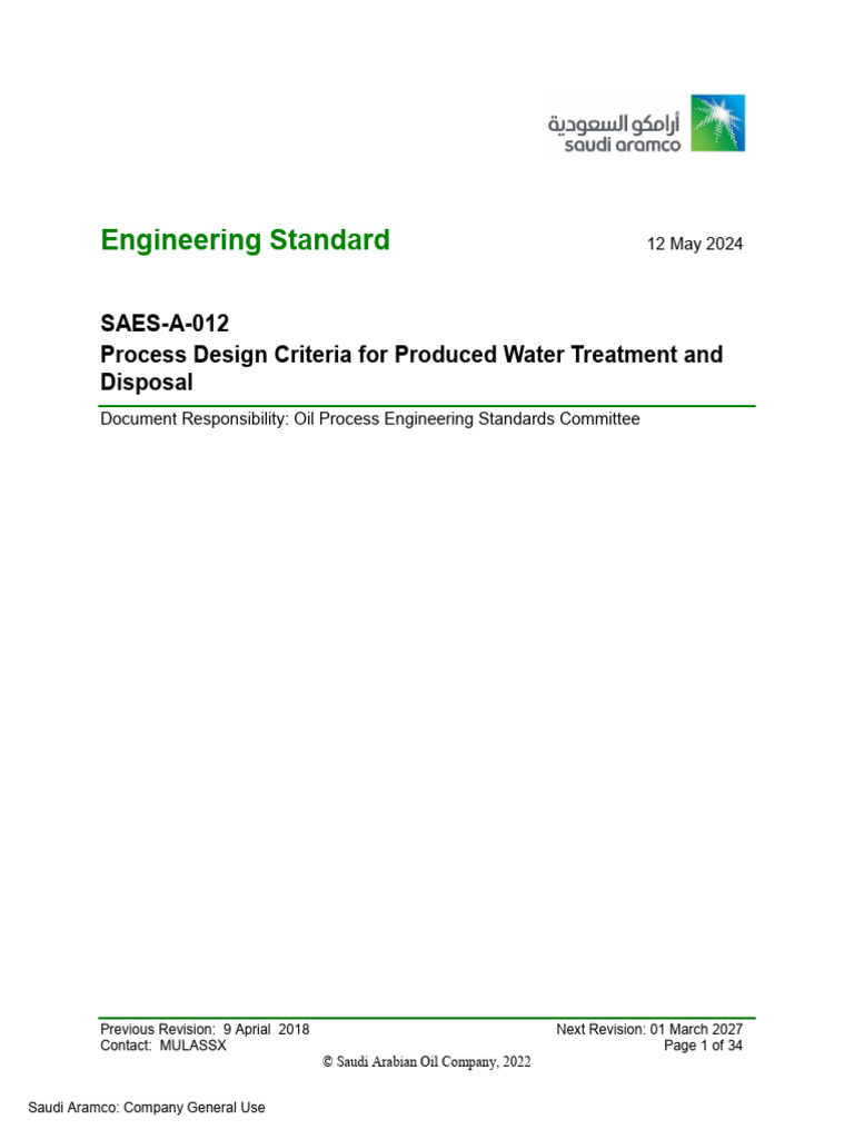 SAES-A-012 | PDF | Chemistry | Materials