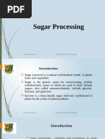 Refined Sugar Making Process | PDF | Brown Sugar | Sugarcane
