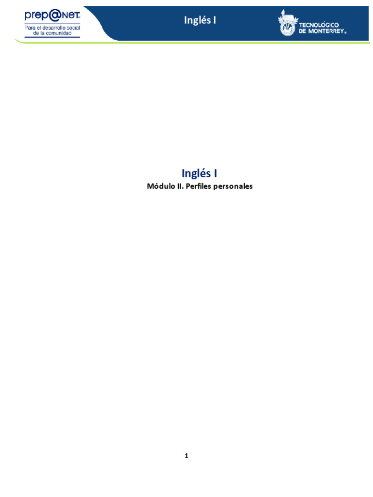 M2-U1 | PDF | Morfología Lingüística | Lingüística