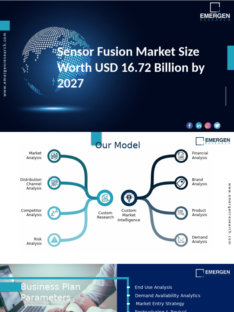Sensor Fusion Market to Reach $16.72B by 2027 | PDF | Internet Of Things
